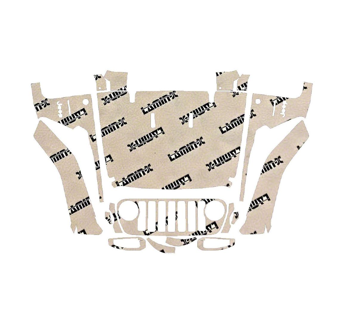 Lamin-X Jeep Gladiator Full Coverage Clear Car Bra J825 (20-24 Jeep ...