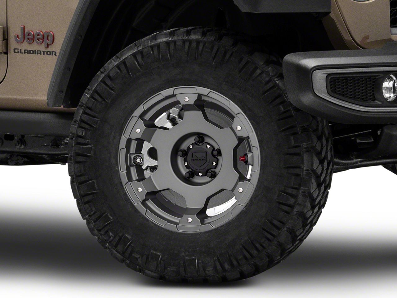 Teraflex Jeep Gladiator Nomad Off-Road Base Titanium Gray Wheel; 17x8.5 ...