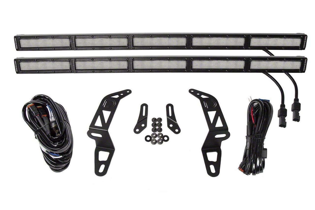 Diode Dynamics Jeep Gladiator SS30 30-Inch Bumper Mount Dual LED Light ...