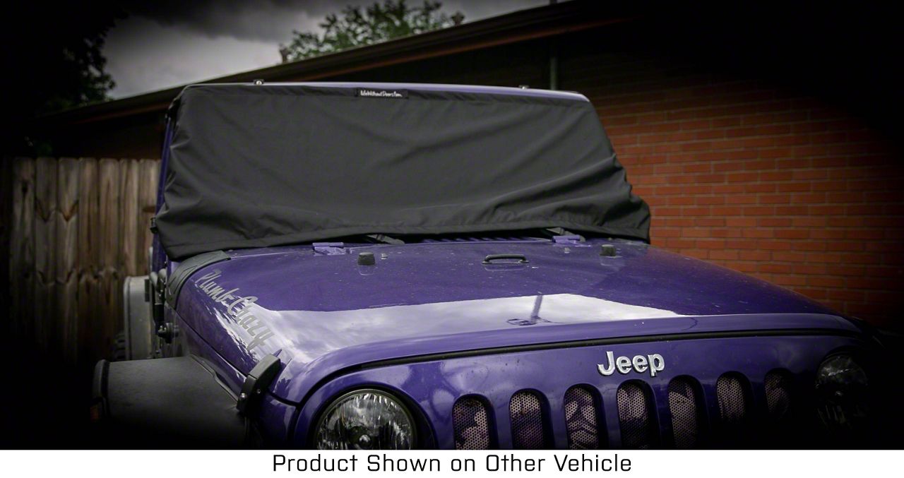 Jeep Gladiator Winter Windshield Cover; Black (Universal; Some ...