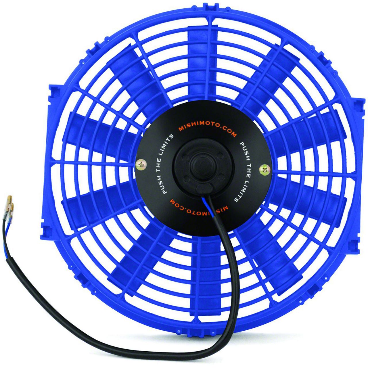 Mishimoto Jeep Wrangler Slim Electric Fan; 12-Inch; Blue MMFAN-12BL ...
