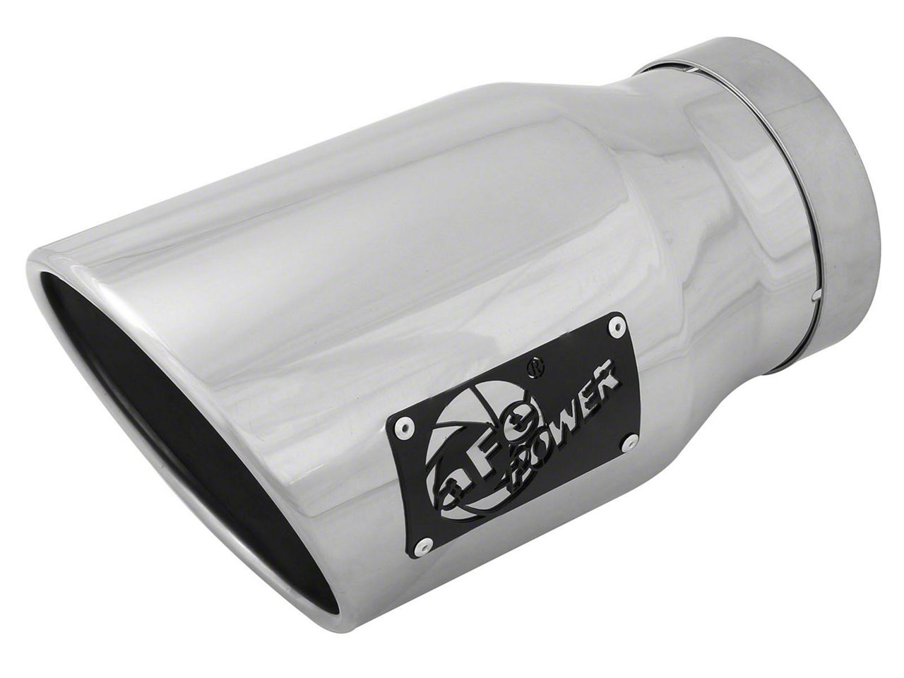 AFE Tacoma 7-Inch MACH Force-XP Polished 304 Stainless Steel Exhaust ...