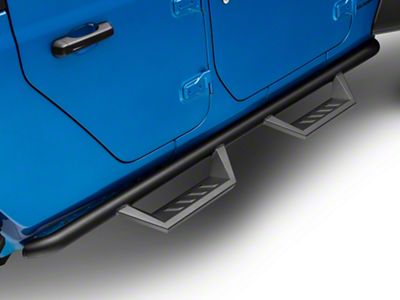 2020-2024 Jeep Gladiator Side Step Bars & Running Boards | ExtremeTerrain