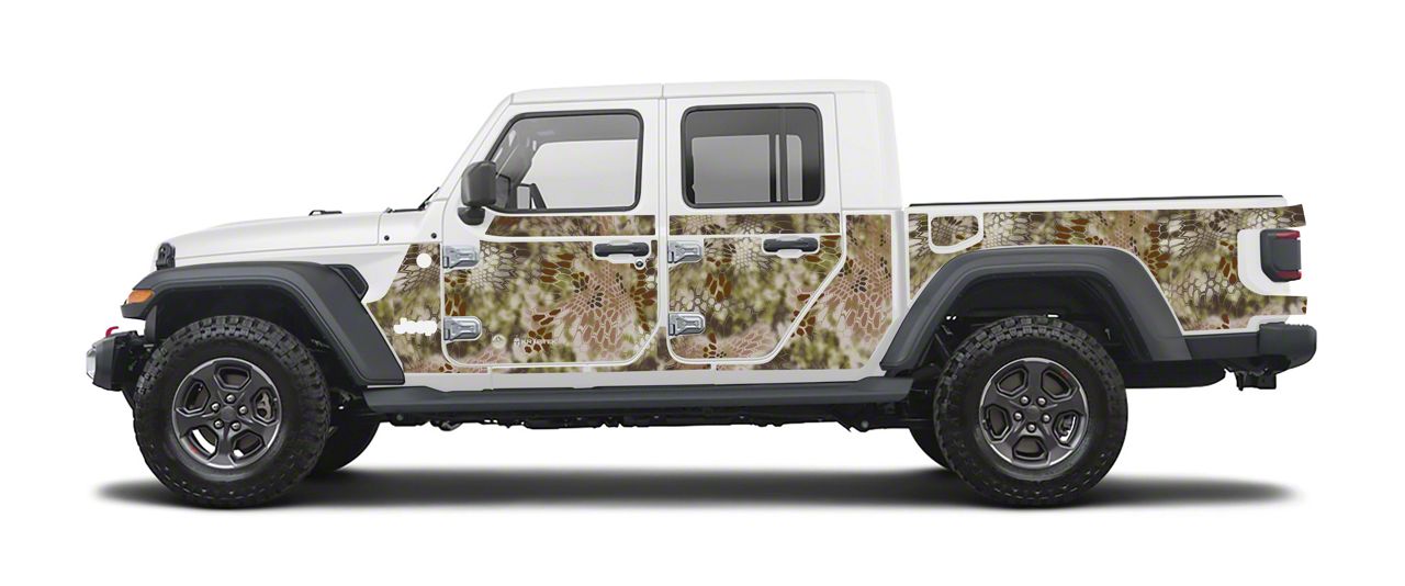 Mek Magnet Jeep Gladiator Magnetic Body Armor; Kryptek Highlander 5512 ...