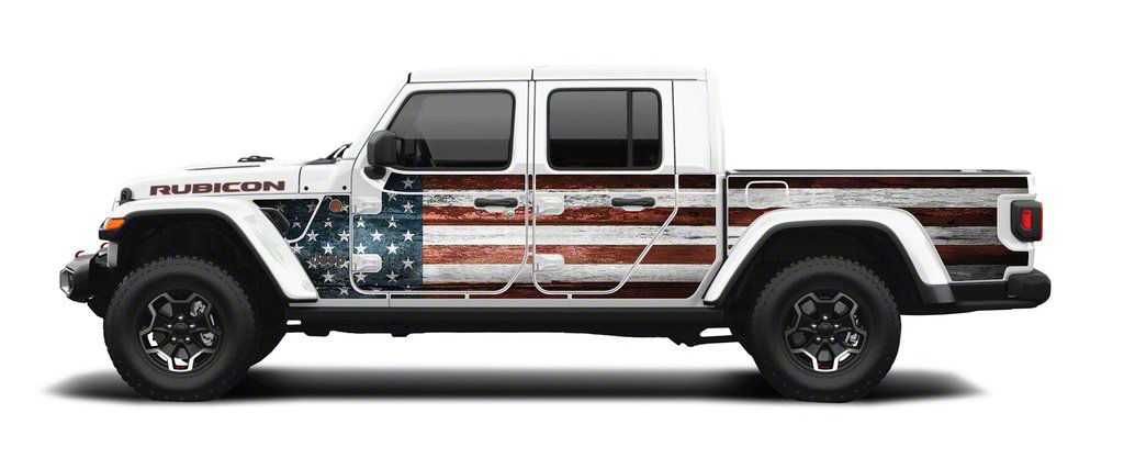 Mek Magnet Jeep Gladiator Magnetic Body Armor; MEK Merica 5509 (20-23 ...