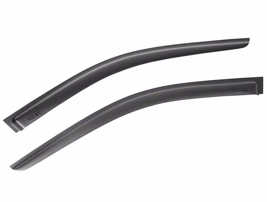 Rugged Ridge Jeep Grand Cherokee Front Window Visors; Matte Black 11349 ...