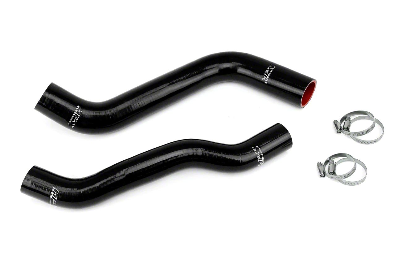 HPS Jeep Grand Cherokee Silicone Radiator Coolant Hose Kit; Black 57 ...
