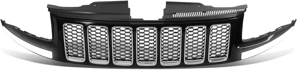 Jeep Grand Cherokee Honeycomb Mesh Style Upper Replacement Grille with ...