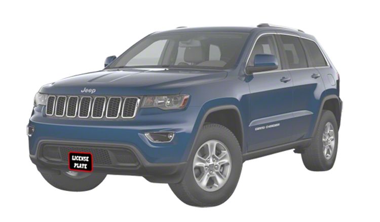 Sto N Sho Jeep Grand Cherokee Detachable Front License Plate Bracket ...