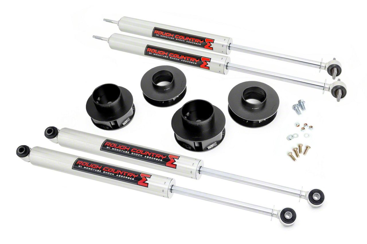 Rough Country Jeep Grand Cherokee 2-Inch Suspension Lift Kit with M1 ...