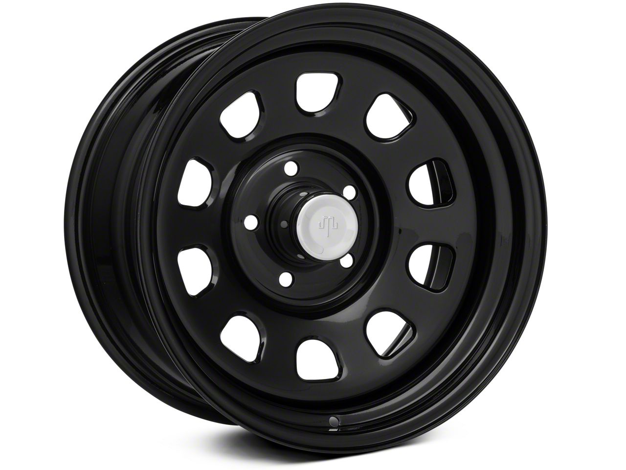 Mammoth Jeep Cherokee 8 Black Steel Wheel; 15x10 J99840 (84-01 Jeep ...