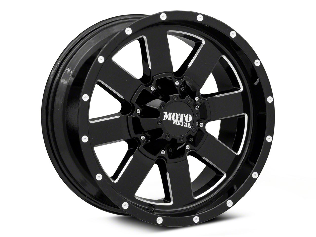 Moto Metal Jeep Grand Cherokee MO962 Gloss Black Milled Wheel; 18x10 ...