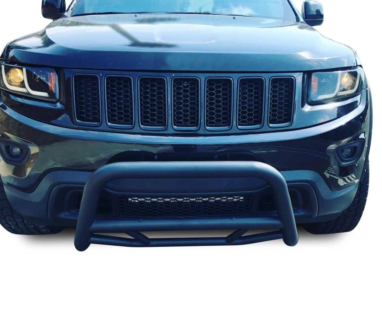 Jeep Grand Cherokee Max Bull Bar; Black (11-21 Jeep Grand Cherokee WK2 ...