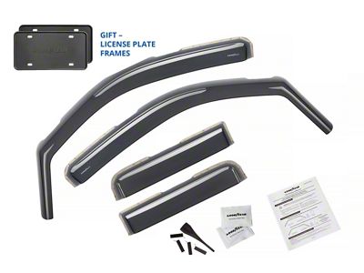 2005-2021 Nissan Frontier Wind Deflectors & Rain Guards | ExtremeTerrain