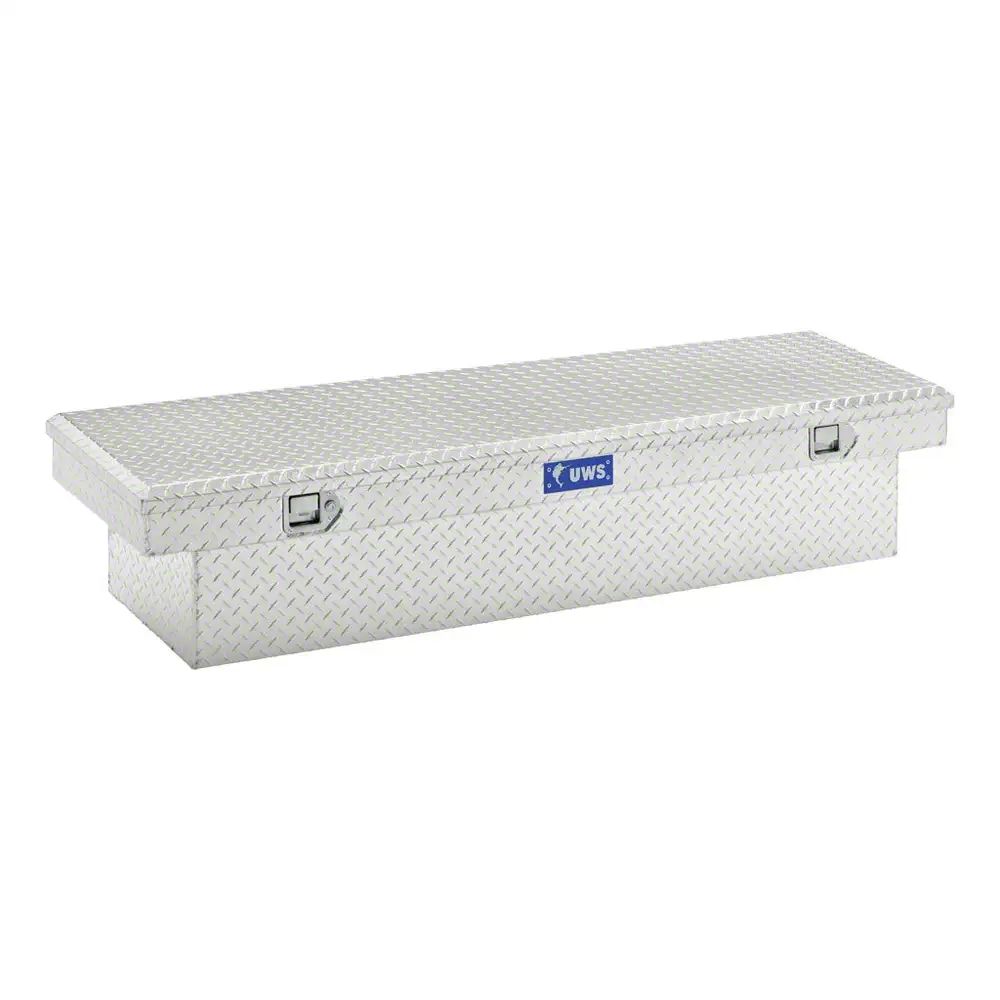 UWS Titan 66-Inch Aluminum Crossover Tool Box; Bright EC10371 (17-23 ...