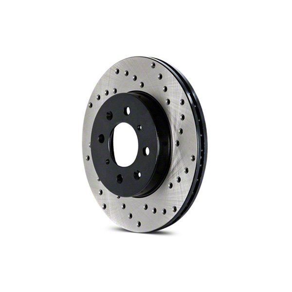 StopTech Frontier Sportstop Cryo Sport Drilled 6-Lug Rotor; Front ...