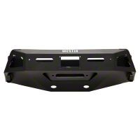 Westin Frontier Pro-Series Winch Mount Front Bumper; Textured Black 58 ...