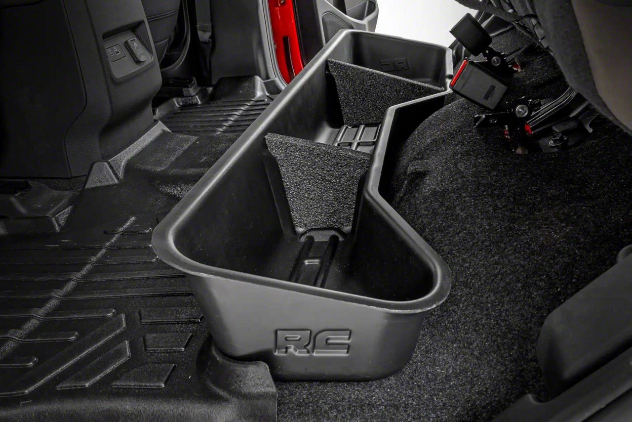 Rough Country Frontier Custom-Fit Under Seat Storage Compartment ...