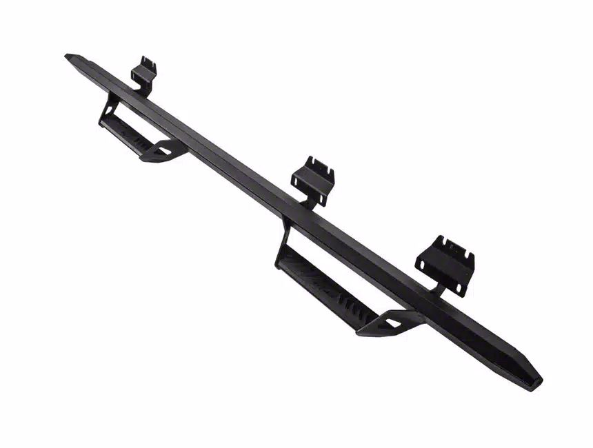 N-Fab Frontier Cab Length Predator Pro Nerf Side Step Bars; Textured ...