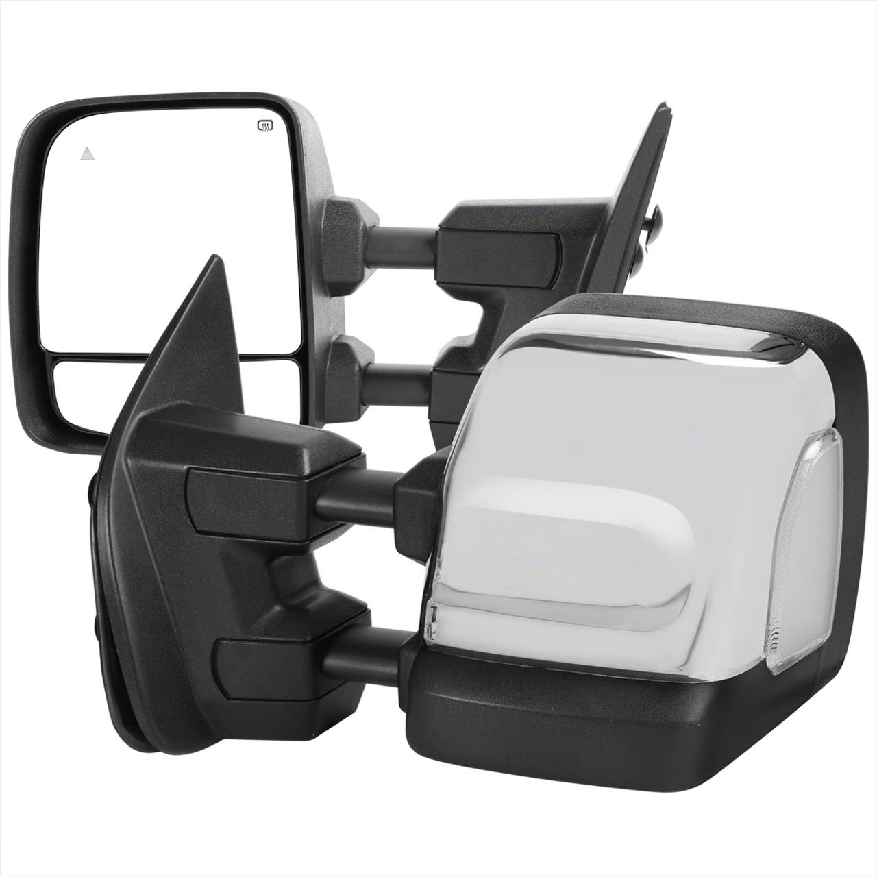 Titan XD Powered Heated BSM Memory Manual Extendable Towing Mirrors ...