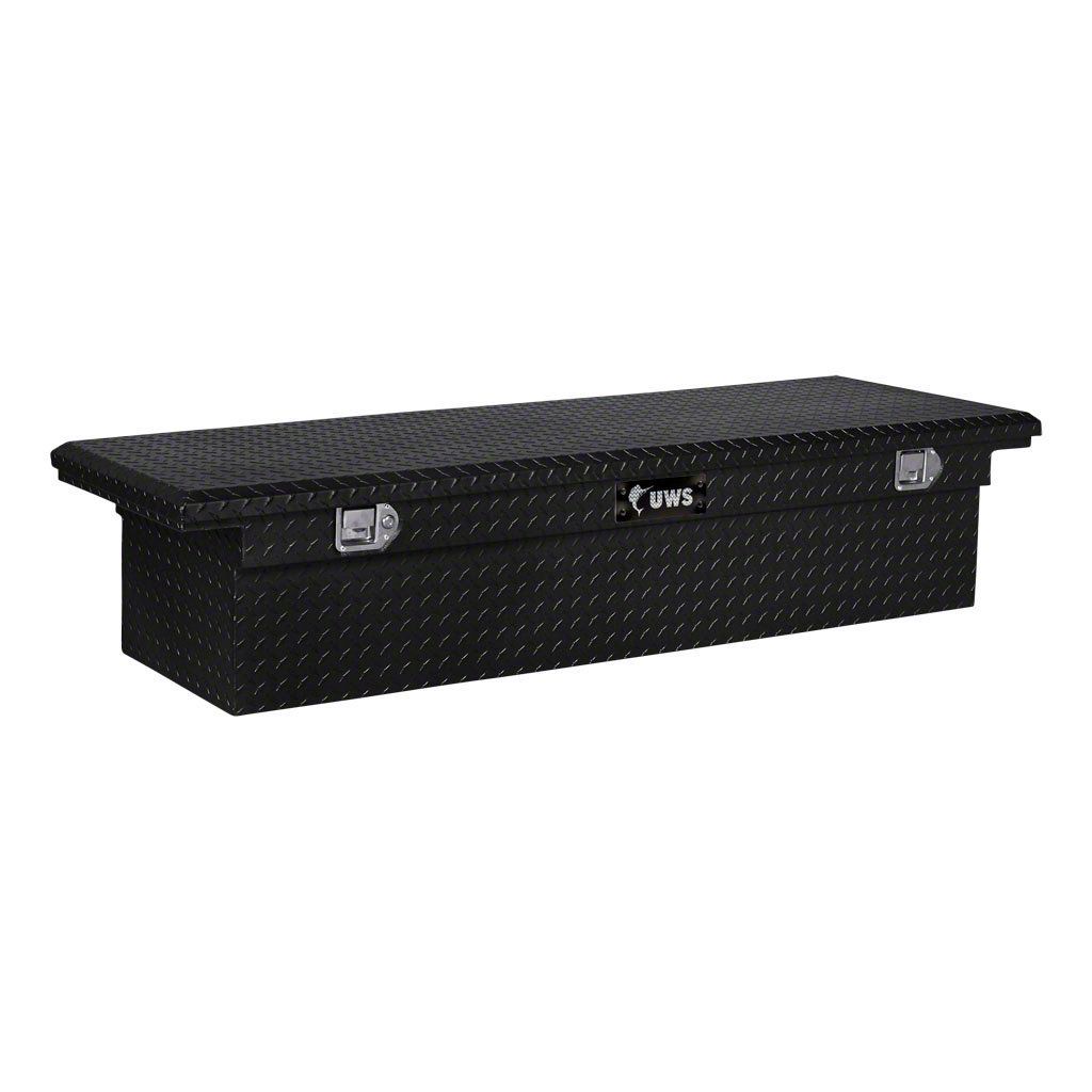 UWS Titan 66-Inch Aluminum Low Profile Crossover Tool Box; Gloss Black ...