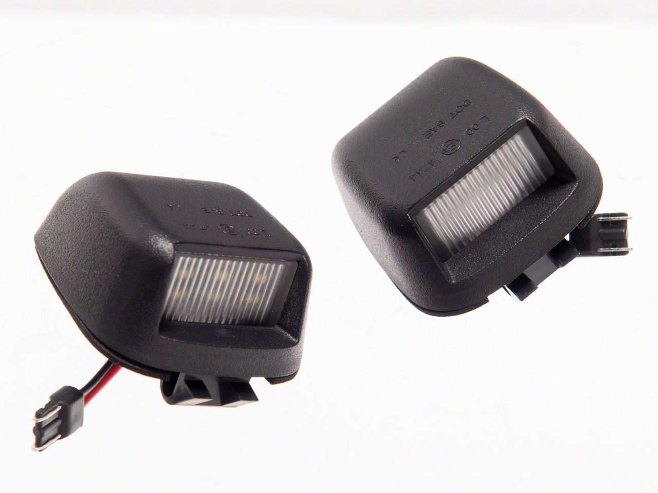 Raxiom Titan Axial Series LED License Plate Lamps; White NT9386 (07-15 ...