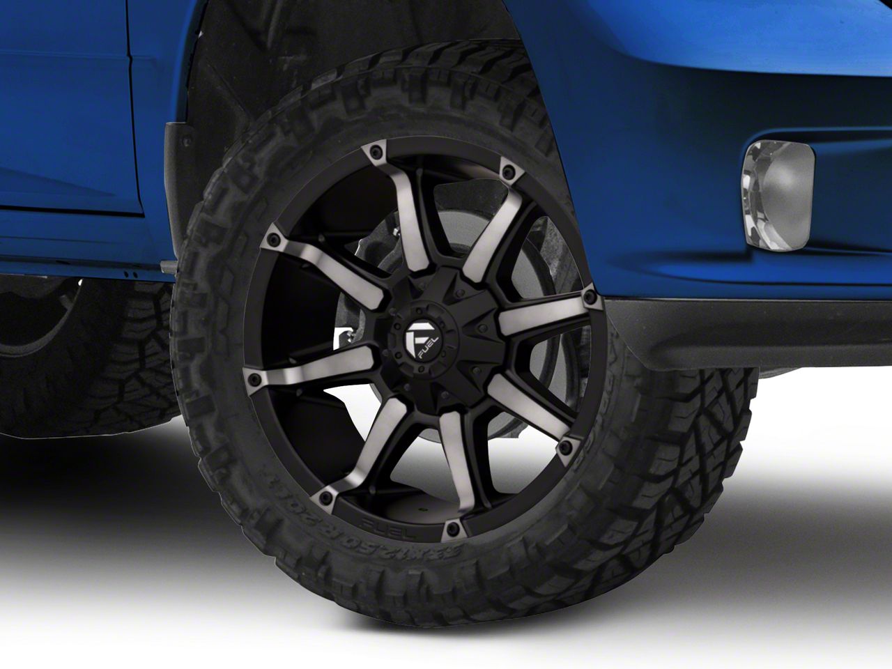 Fuel Wheels RAM Coupler Matte Black Machined 5-Lug Wheel - 20x9; 20mm ...