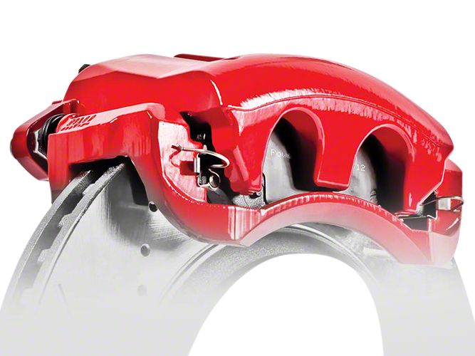 PowerStop RAM 1500 Performance Front Brake Calipers; Red R102800 (02-18 ...
