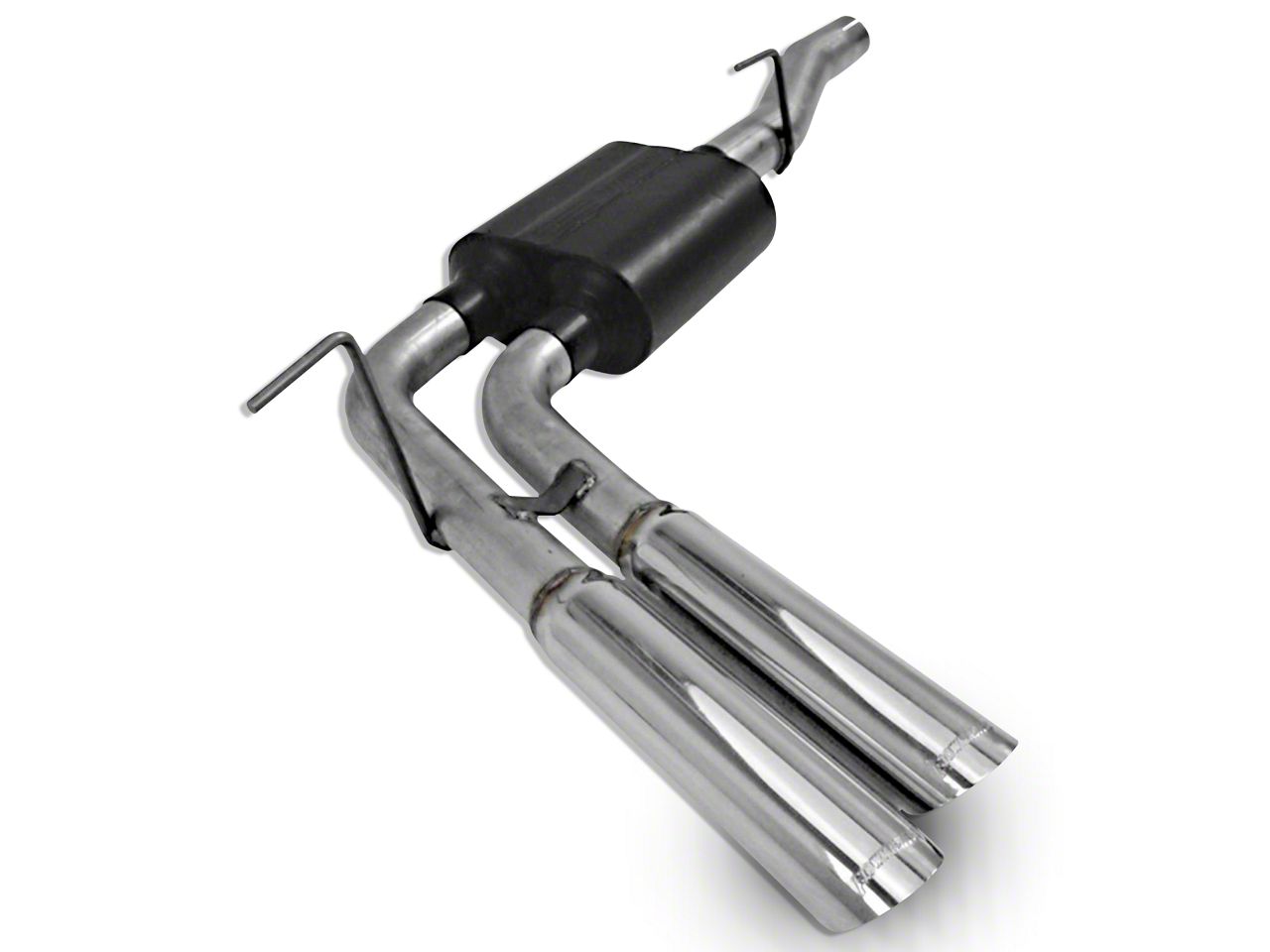 Flowmaster RAM American Thunder Dual Exhaust System - Middle Side Exit ...