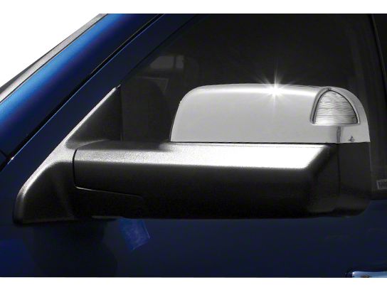 RAM 1500 Mirror Covers; Chrome (09-18 RAM 1500 w/ Towing Mirrors)