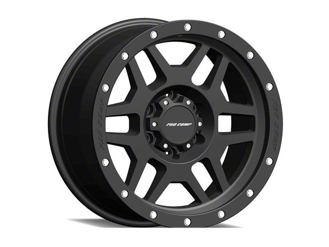Pro Comp Wheels RAM Phaser Satin Black 5-Lug Wheel - 20x9; 6mm Offset ...