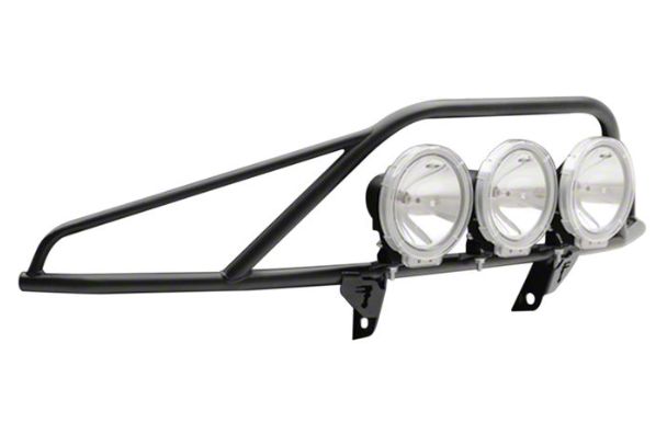 N-Fab RAM L.M.S. PreRunner Front Bumper Light Mount - Textured Black ...