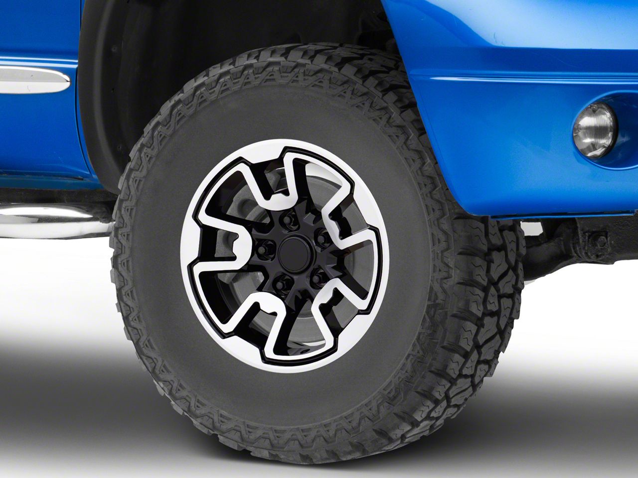 RAM 1500 Rebel Style Gloss Black Machined 5-Lug Wheel; 17x8; 18mm ...