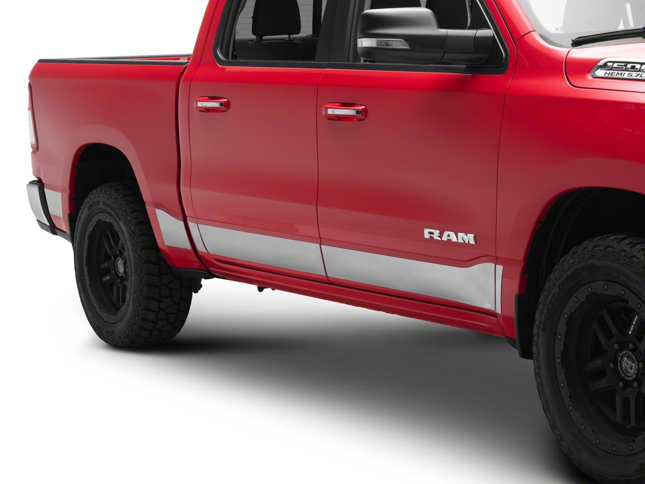 Putco RAM 1500 Black Platinum Rocker Panels R111173 (19-22 RAM 1500 ...