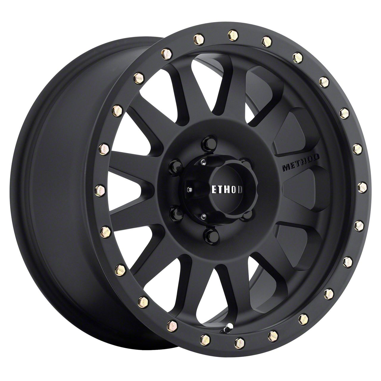 Method Race Wheels Tacoma MR304 Double Standard Matte Black 6-Lug Wheel ...