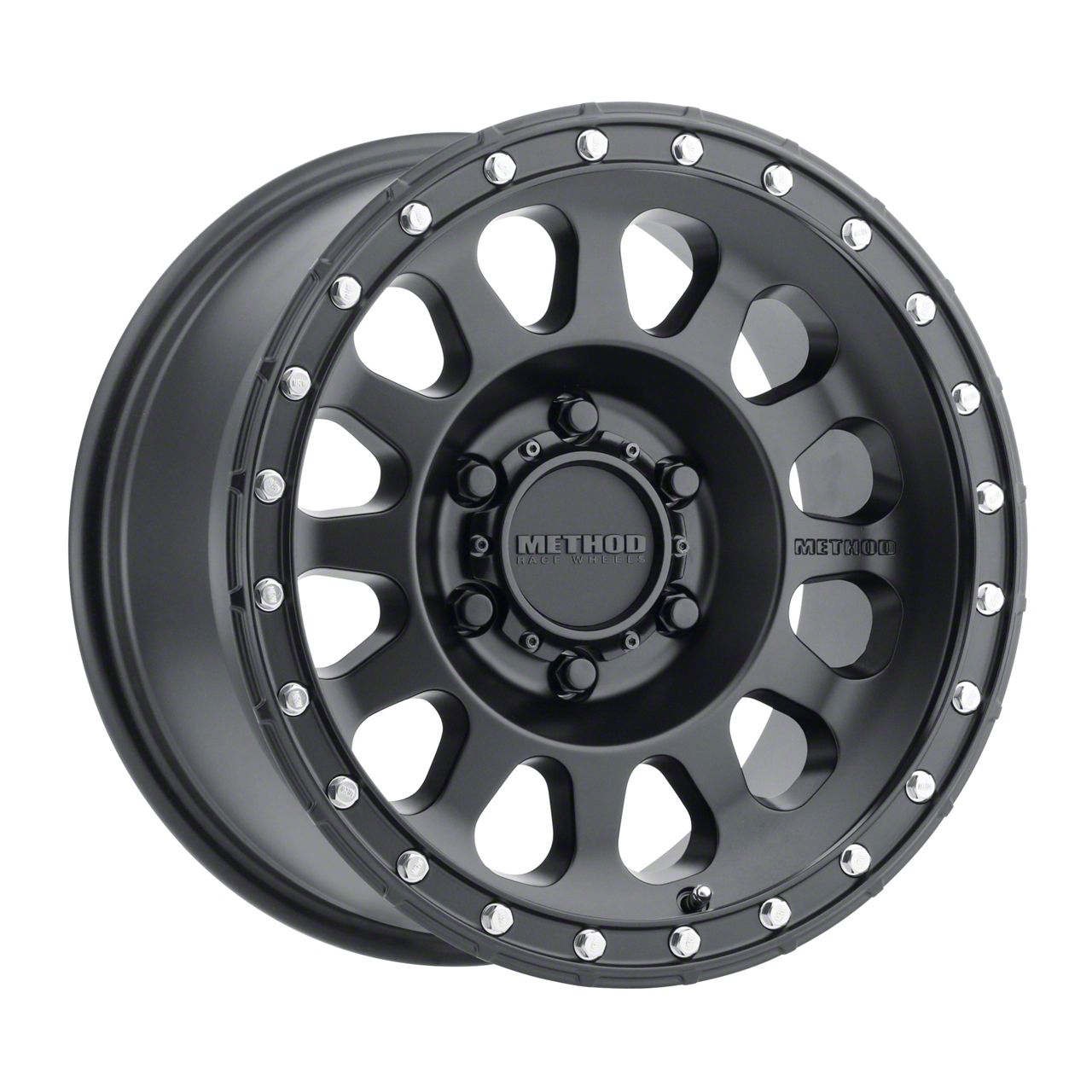 Method Race Wheels Tacoma MR315 Matte Black 6-Lug Wheel; 17x9; -12mm ...