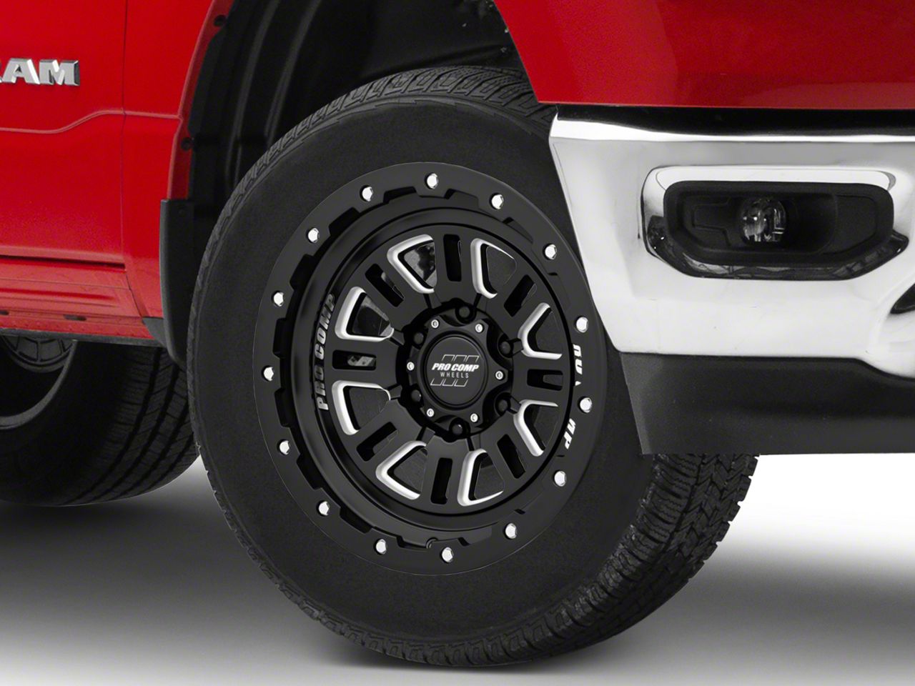 Mayhem Wheels Tacoma Combat Gloss Black Milled 6-Lug Wheel; 20x9; 0mm ...