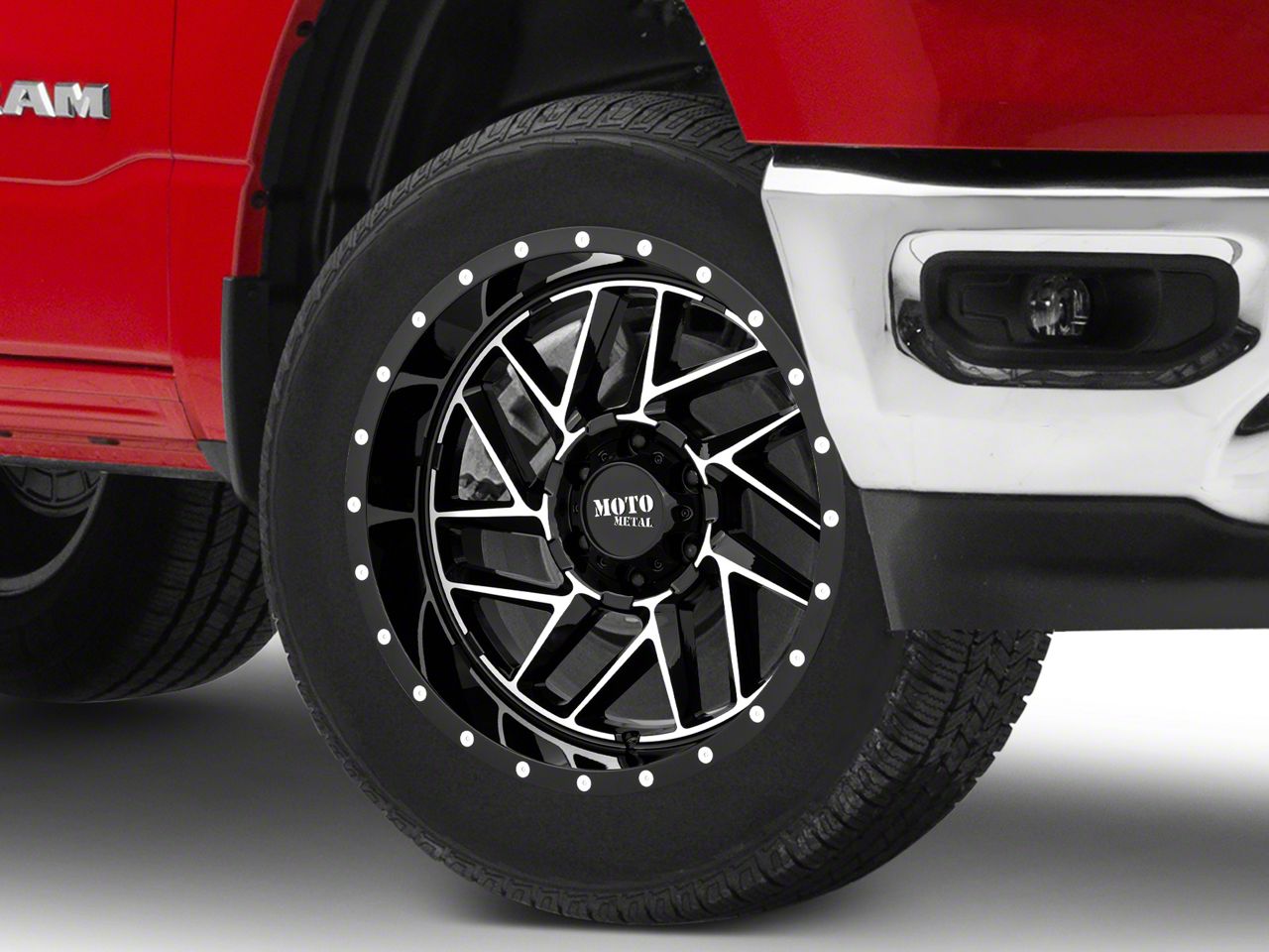Moto Metal Tacoma MO985 Breakout Gloss Black Machined 6-Lug Wheel ...