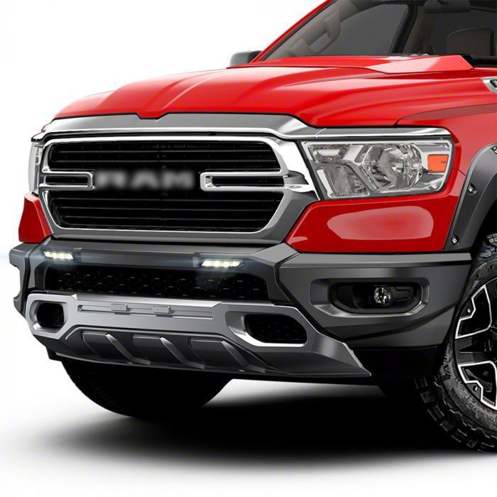 Air Design RAM 1500 Front Bumper Guard with DRL; Unpainted CH07A05PR ...