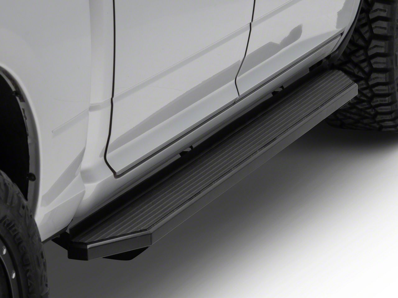 RAM 2500 H-Style Running Boards; Black (10-22 RAM 2500 Crew Cab) - Free ...