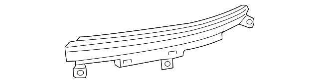 Mopar RAM 1500 Grille Lower Trim Molding; Driver Side 6BT16SZ0AC (19-22 ...