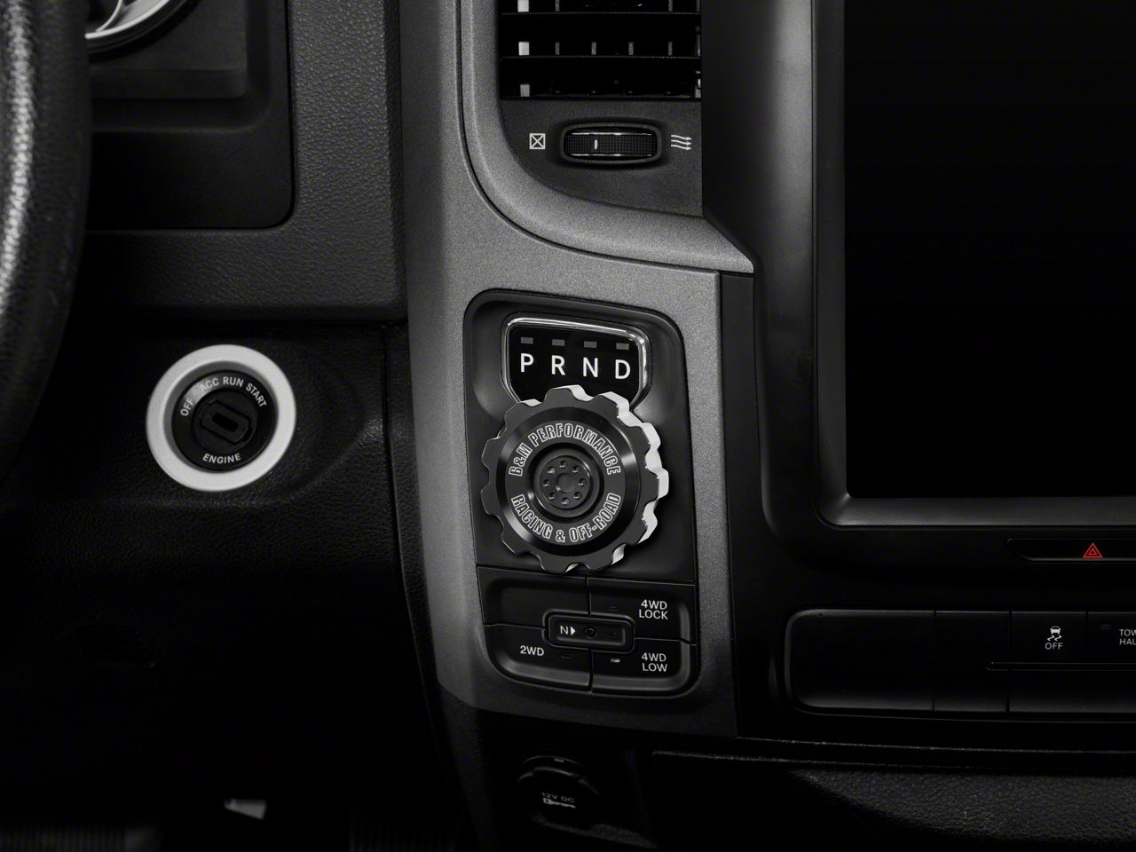 B&M RAM 1500 Automatic Shift Knob; Black 81166 (13-18 RAM 1500) - Free ...