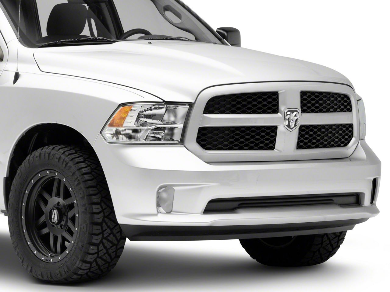 OPR RAM 1500 Front Bumper Cover; Unpainted R123144 (13-18 RAM 1500 ...