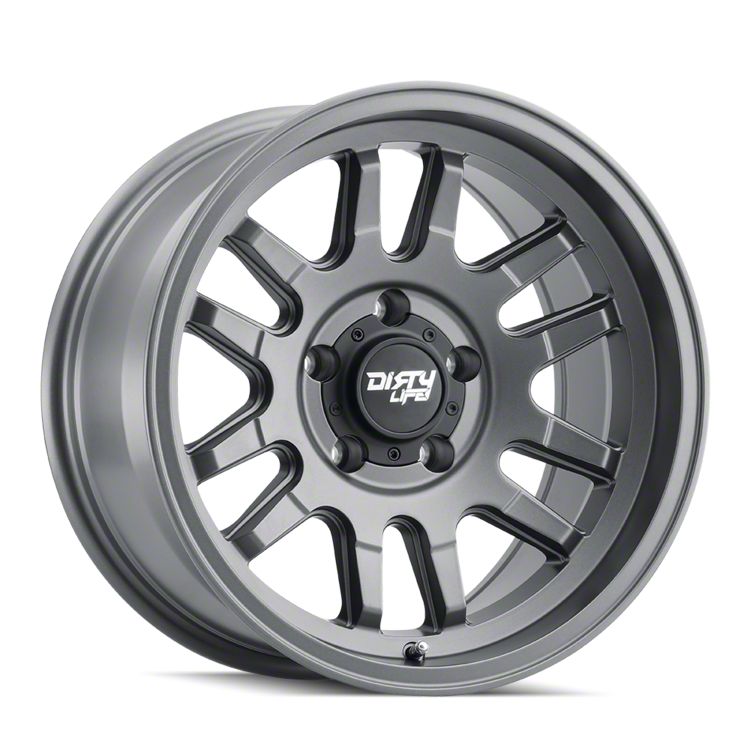 Dirty Life Toyota 4-Runner Canyon Satin Graphite 6-Lug Wheel; 17x9; 0mm ...