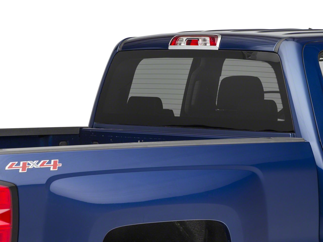 Silverado 1500 Third Brake Light Cover; Chrome (14-18 Silverado 1500)