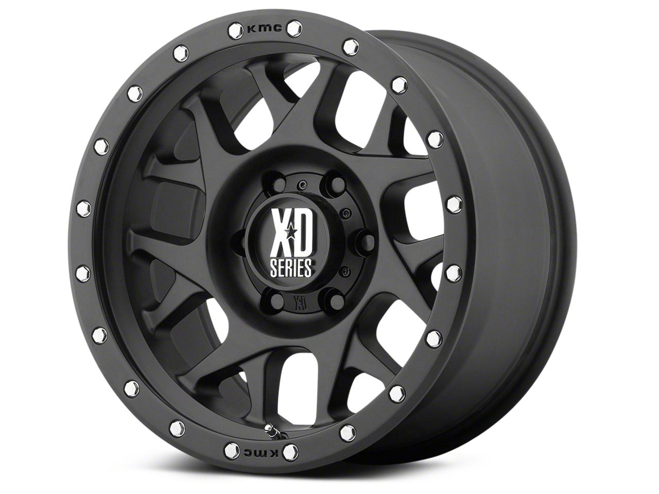 XD Titan Bully Satin Black 6-Lug Wheel; 20x9; 18mm Offset XD12729068718 ...