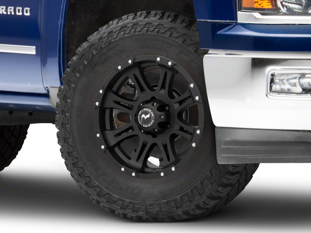 Raceline Silverado Raptor Black 6-Lug Wheel - 18x9; -6mm Offset 981 ...