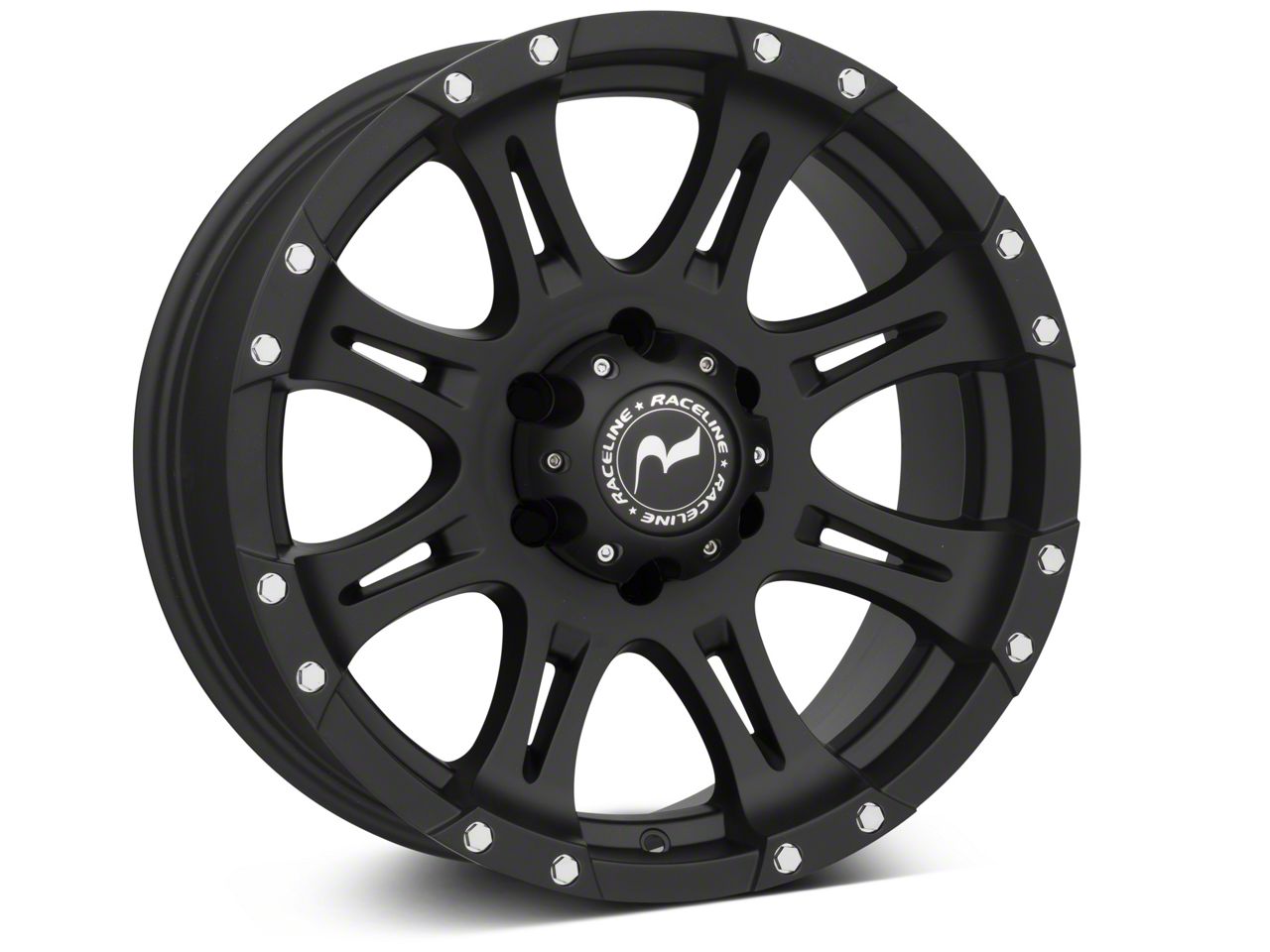 Raceline Yukon Raptor Black 6-Lug Wheel; 20x9; 0mm Offset 981-29060-00 ...