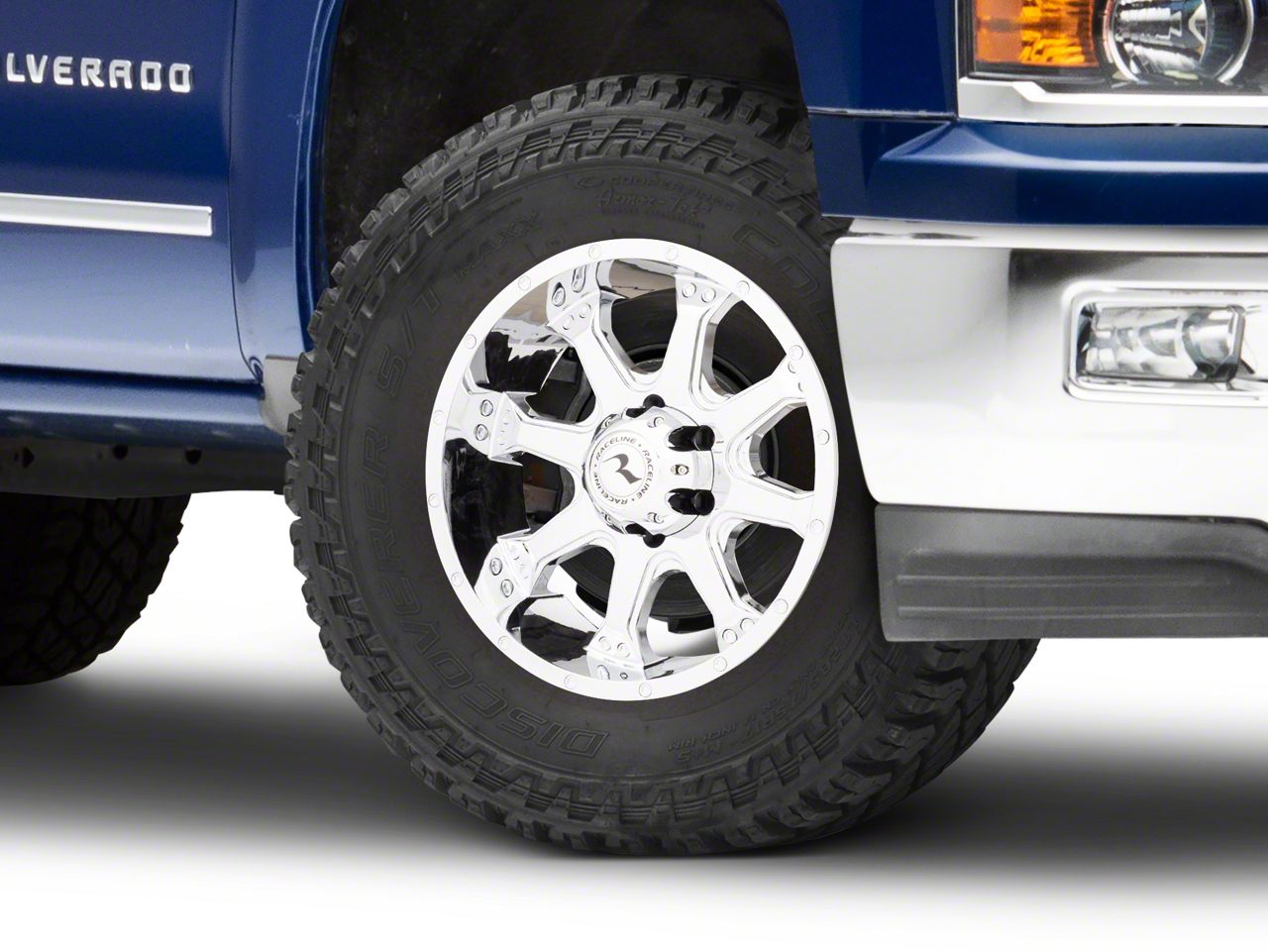 Raceline Silverado Assault Chrome 6-Lug Wheel - 18x9; -6mm Offset 991C ...
