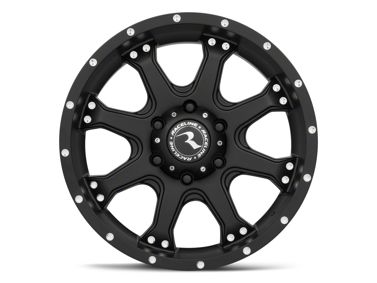 Raceline Titan Assault Black 6-Lug Wheel; 18x9; 12mm Offset 991B-89060 ...